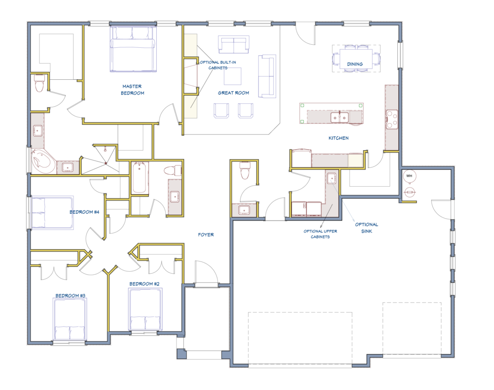 Miller House Floor Plan